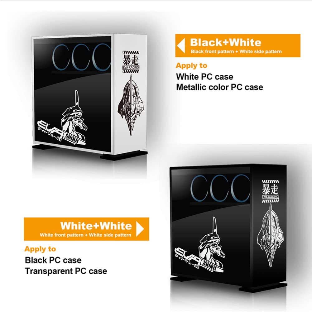 Mua Anime Stickers for PC Case,Japanese Cartoon Decor Decals for ATX ...