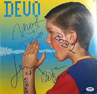 Devo Shout Signed Record Album LP Certified Authentic PSA/DNA COA at ...