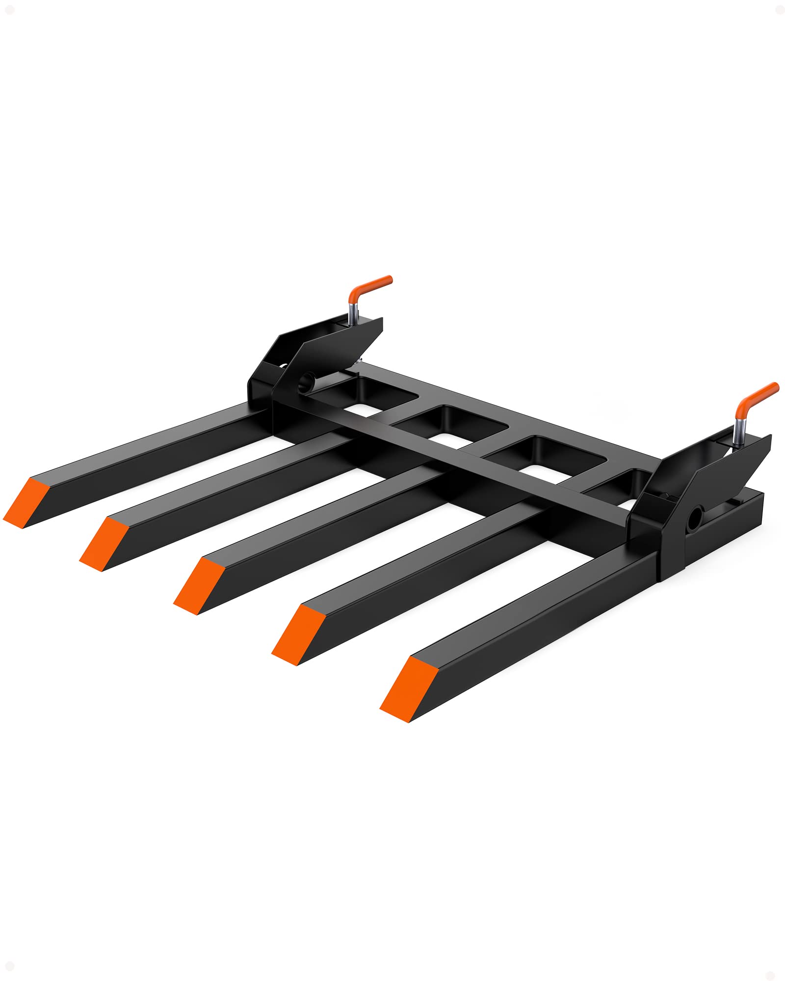 KYBOLT 2500 LBS 42" Clamp on Debris Forks, Heavy Duty Clamp-on Pallet ...