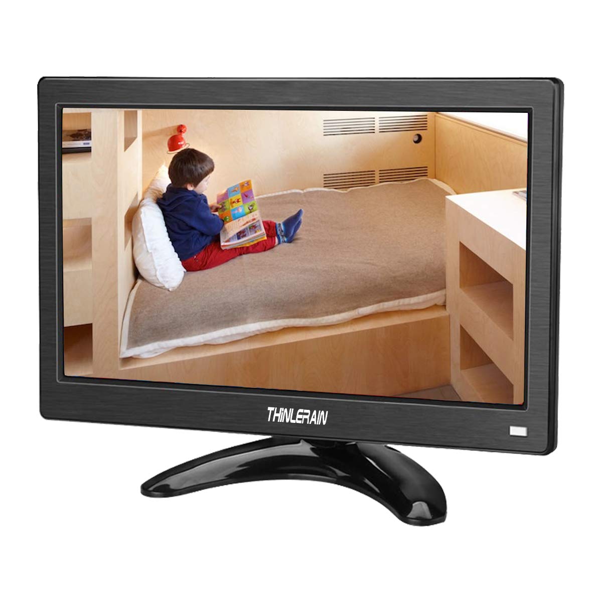 Buy CCTV Monitor Portable Thinlerain 12 inch 1366x768 IPS TFT Full HD ...
