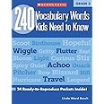 Amazon.com: 240 Vocabulary Words Kids Need to Know: Grade 2: 24 Ready ...