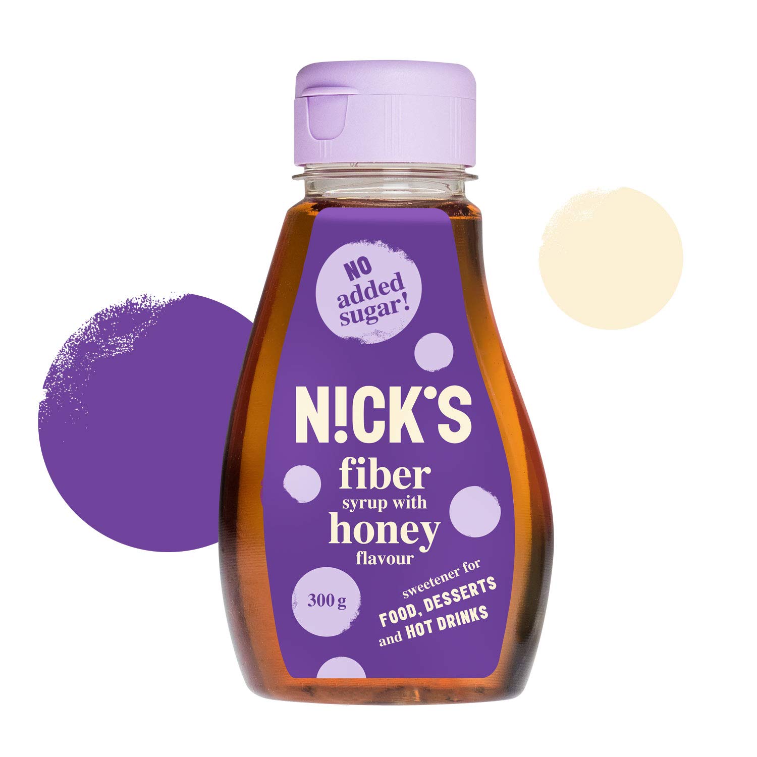 Nicks Fiber Syrup with Honey Flavor, Sugar Alternative Sweetener, no ...