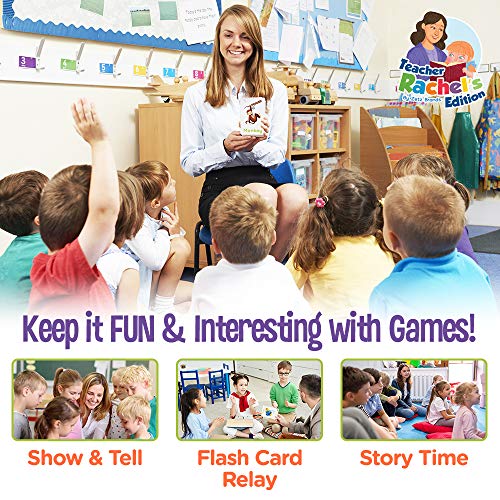 Teacher Rachel's Educational Flash Cards For Toddlers - Set Of 5 184 ...