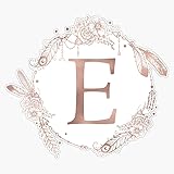 Amazon.com : EMC Graphics The Letter E Vinyl Waterproof Sticker Decal ...