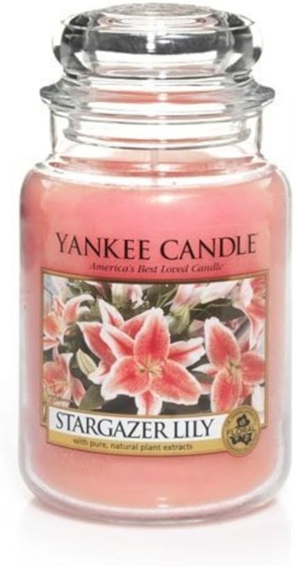 Yankee Candle Stargazer Lily Large Jar Scented Candle: Amazon.co.uk ...