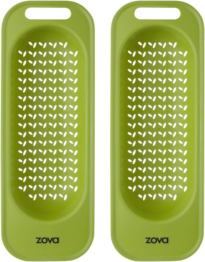 Amazon.com: zova Over The Sink Colander with Handles & Hanging Hole ...