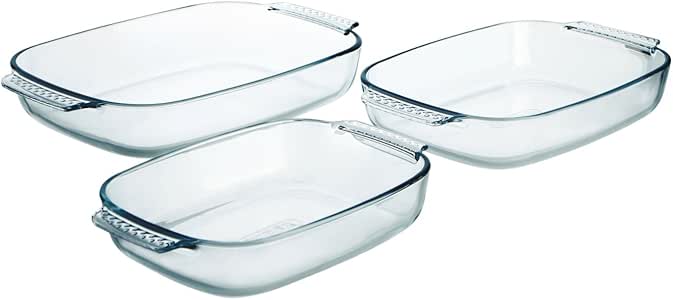 Pyrex Fuentes para Horno, Centimeters: Amazon.es: Hogar
