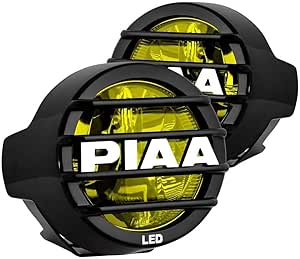 Amazon.com: Piaa 22-05370 LP530 Yellow 3.5-Inch SAE Compliant LED Ion Fog Light Kit with Wiring ...