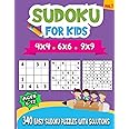 Sudoku For Kids Ages 6-12: 340 Easy Sudoku Puzzles For Kids And ...