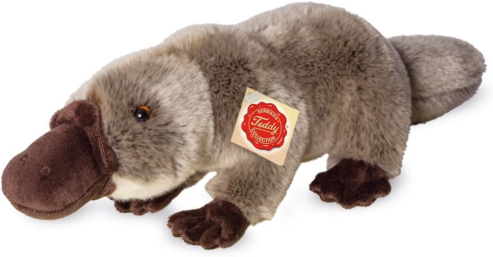 Teddy Hermann 923404" Platypus Soft Toy, 40 cm: Amazon.co.uk: Toys & Games