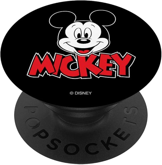 Amazon.com: Disney Vintage Mickey PopSockets PopGrip: Swappable Grip ...