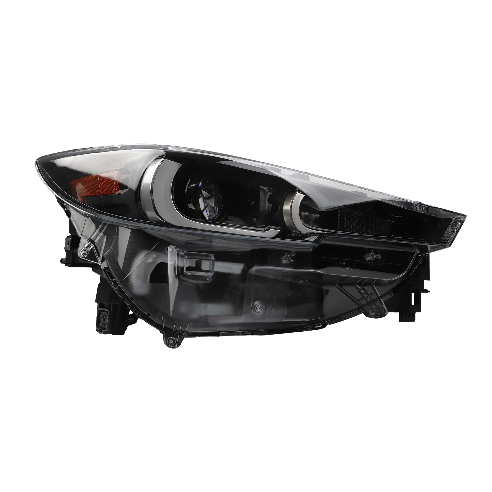 Dasbecan Full LED Headlight W/O AFS W/O DRL Compatible With Mazda CX-5 2022 2023 2024 Front ...