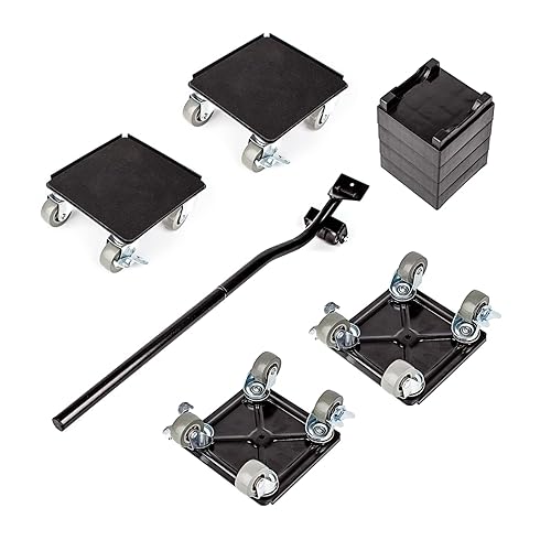 Heavy Duty Furniture Lifter with 4 Sliders for Easy and Safe Moving Kit ...