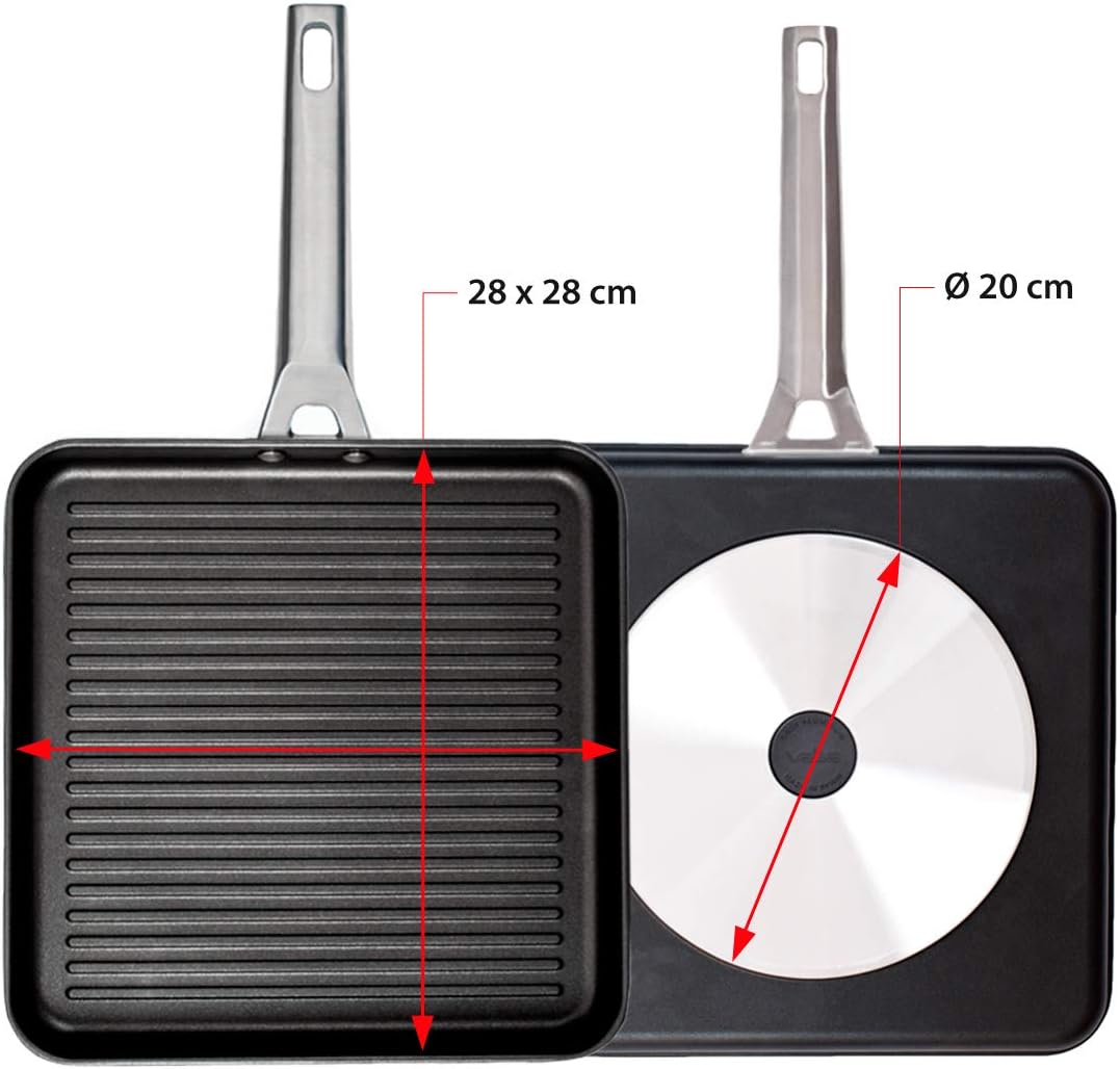Valira Air Non-Induction Grill, Cast Aluminium, Black – BigaMart
