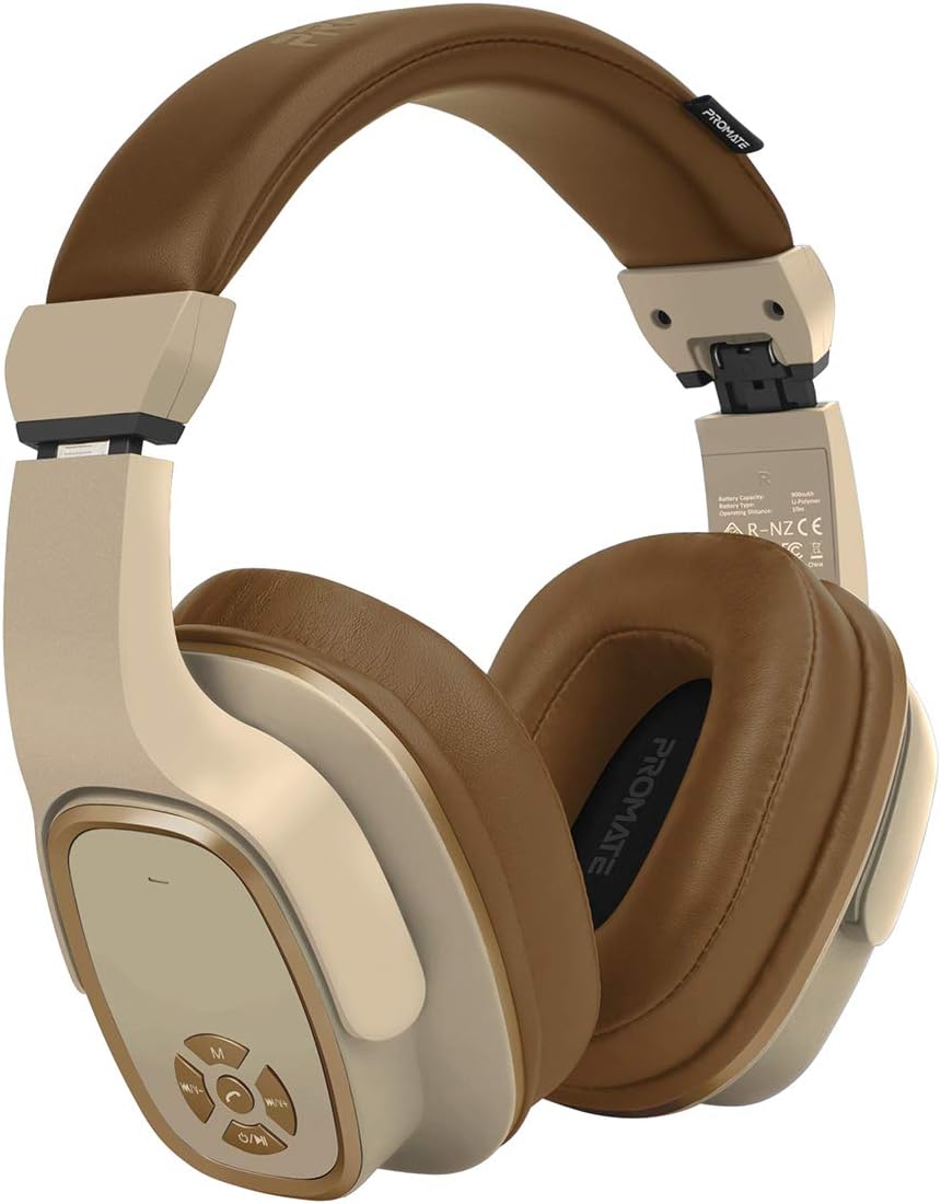 Promate Wireless Headphone with Speaker, 2-in-1 High Definition ...