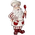 Amazon.com: December Diamonds 18.5" Peppermint Santa Baker : Home & Kitchen
