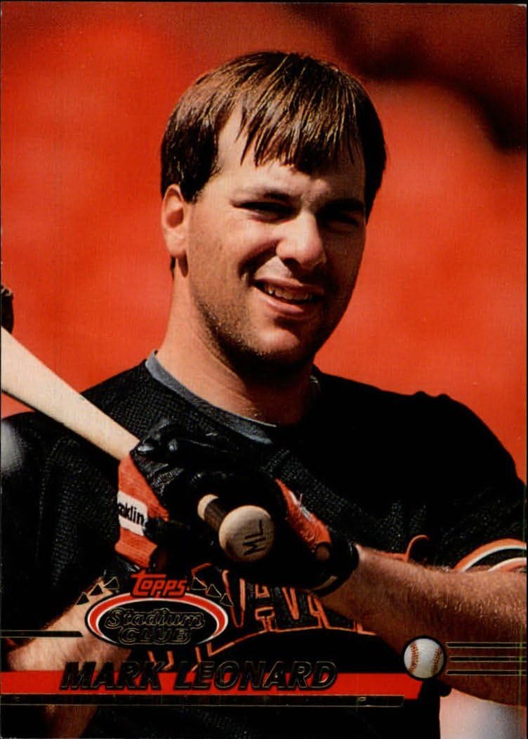 Amazon.com: 1993 Topps Stadium Club Baseball Card #497 Mark Leonard ...