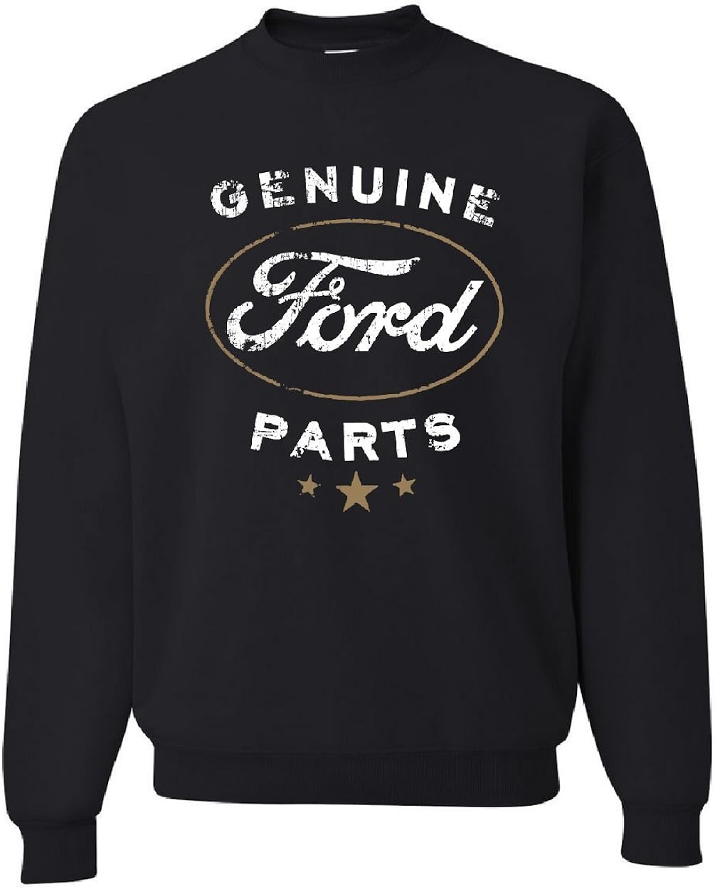 Genuine Ford Parts Sweatshirt Distressed Ford Logo Sweater at Amazon ...