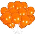 Amazon.com: Treasures Gifted Glossy Orange Balloons 12 inch 36 Pack ...