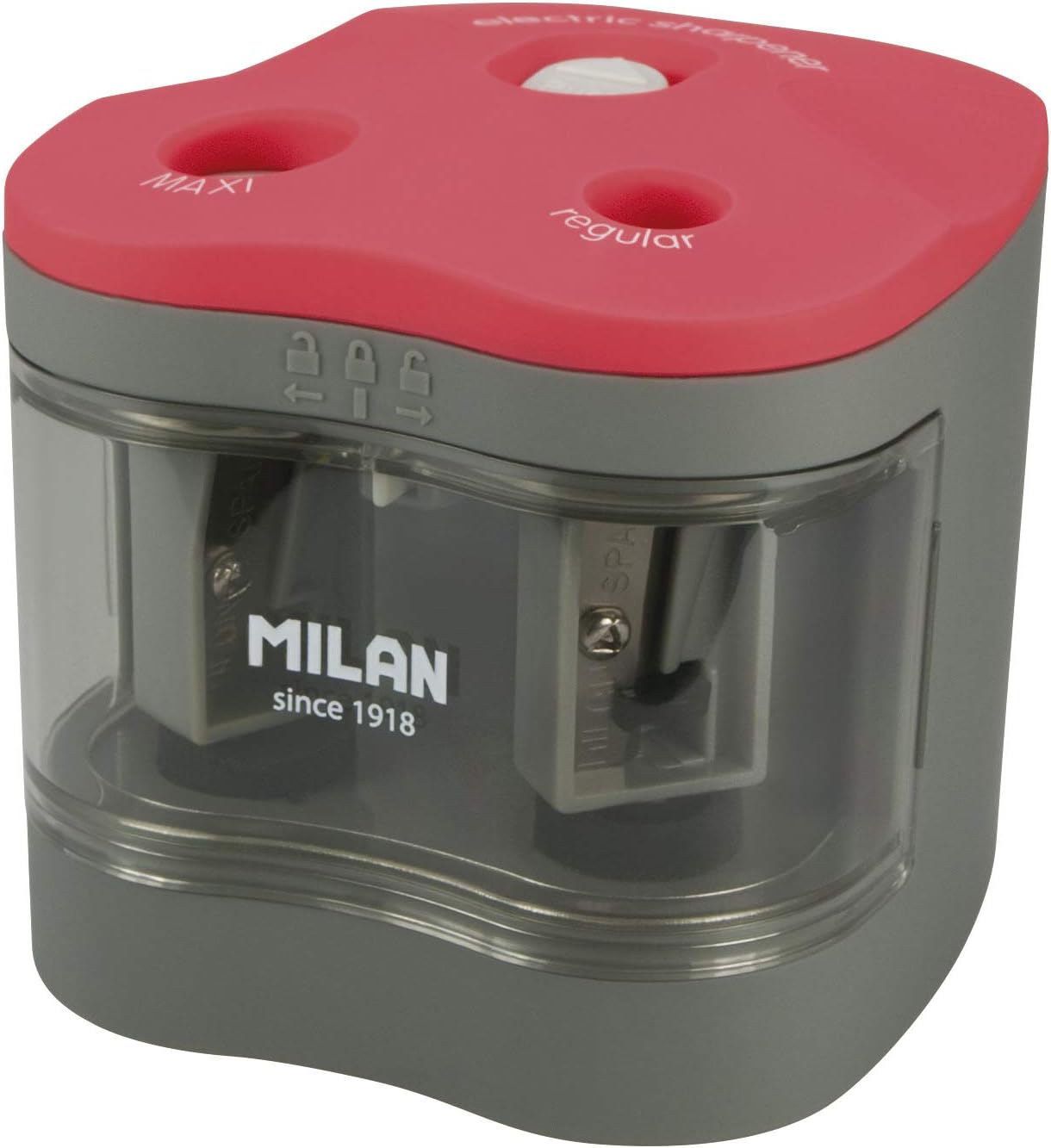 Milan 150977 Electronic Double Sharpener – BigaMart