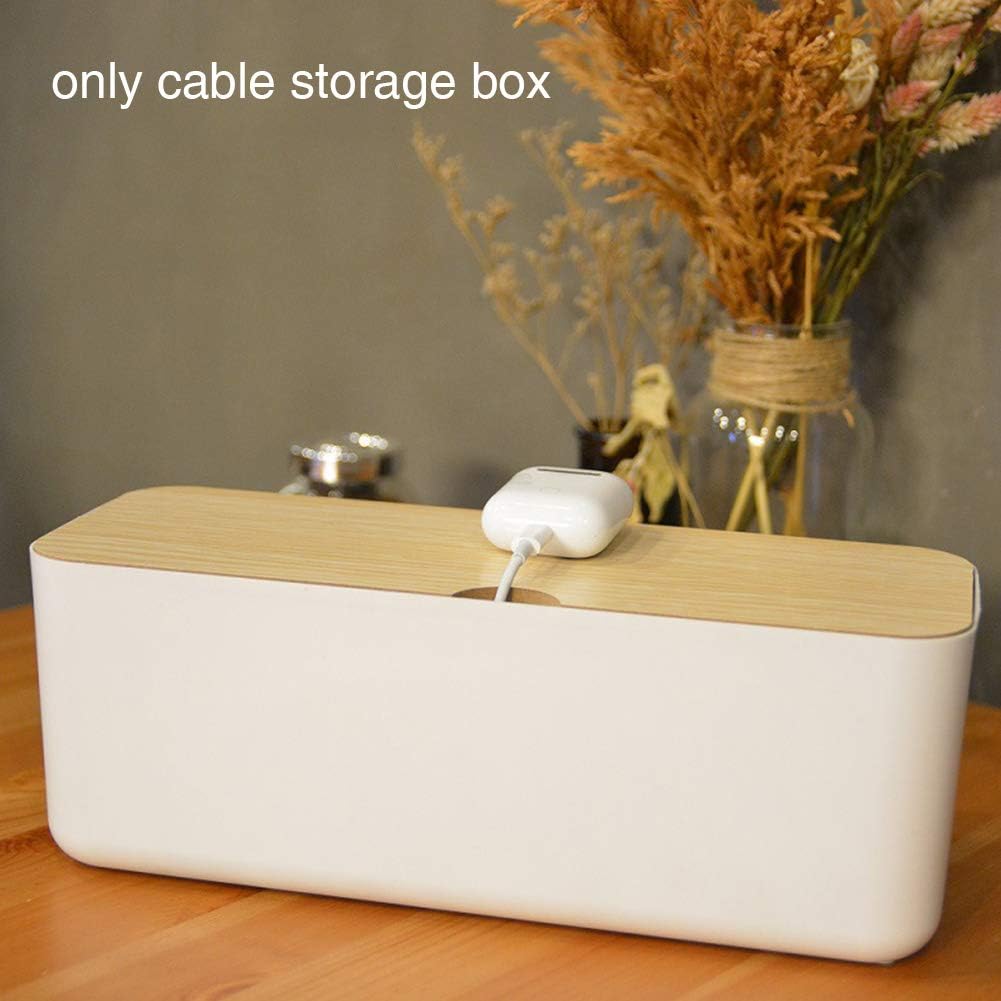 ORETG45 Cable Tidy Box, Cable Management Box, Desktop Cable Organizer ...