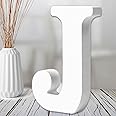 Amazon.com: AOCEAN 6 Inch White Wood Letters Unfinished Wood Letters ...