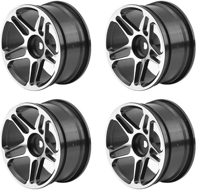 Mozzi Ruota Auto RC, 4 Pezzi / Set mozzi Cerchi in Lega di Alluminio ...