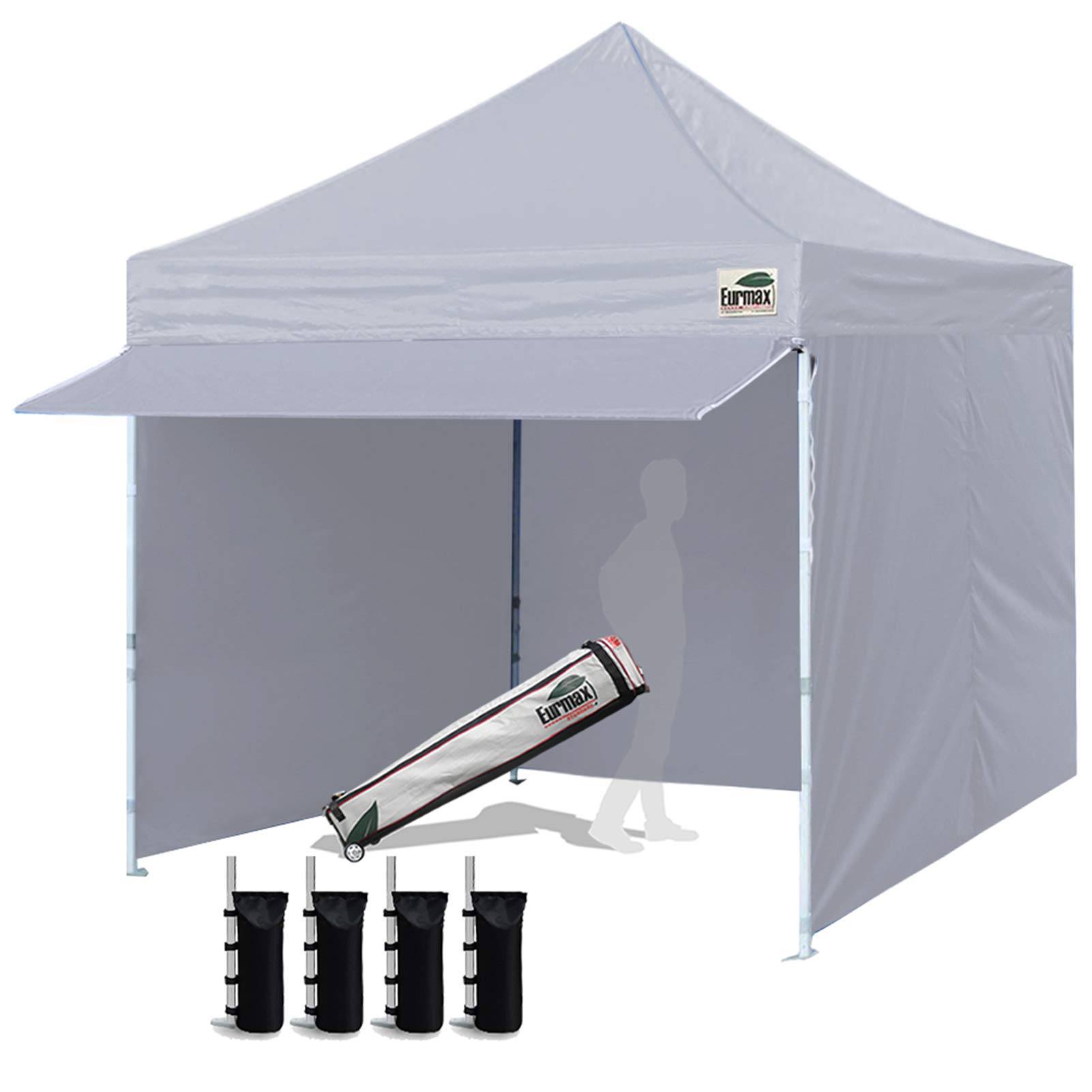 Eurmax USA 10 x 10 Pop up Canopy Commercial Tent Outdoor Party Canopies ...
