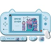 Amazon.com : 4-in-1 Large Gaming Mouse Pad, Keyboard Wrist Rest Pad ...