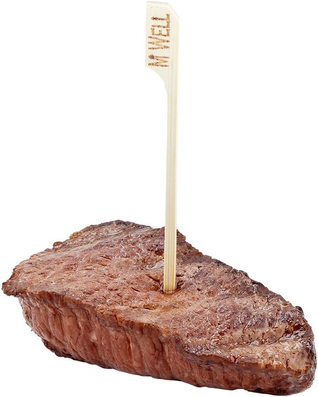 Amazon.com: Steak Markers, Meat Markers, Food Markers - Medium Well ...