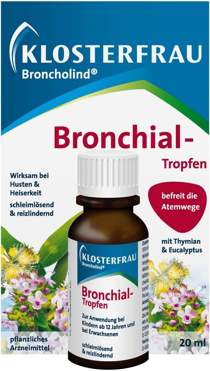 BRONCHOLIND Bronchial Tropfe 20 ml Tropfen: Amazon.de: Drogerie ...