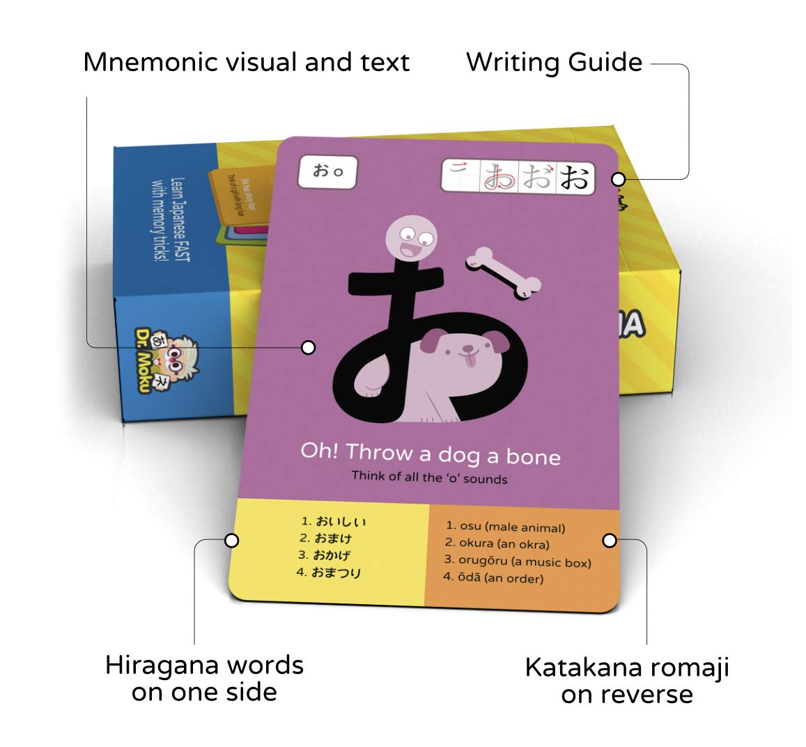 Hiragana & Katakana Flashcards - Learn The Japanese Alphabet with Dr ...