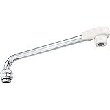 Amazon | KVK KF181用吐水パイプ190mmジョイント付き Z521J-19 | 浴室水栓用パーツ