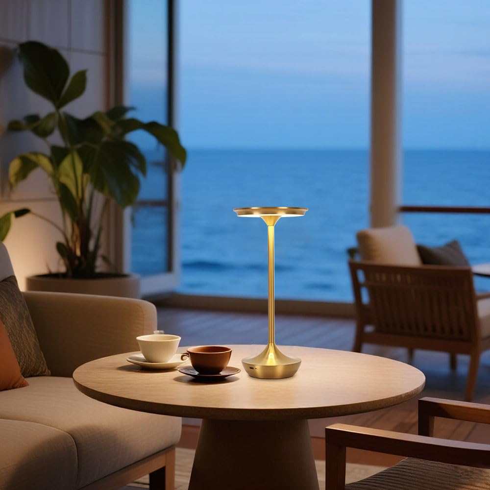 Mua 2 Pack LED Rechargeable Cordless Table Lamps,Portable Outdoor 6000 ...