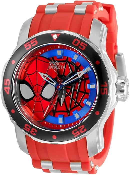 INVICTA Marvel Men 48mm Stainless Steel Steel Black+Bl: Amazon.com.mx ...