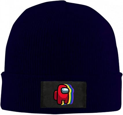 7988 Among Us Impostor Game Unisex Beanie Hats Cómodo Transpirable ...