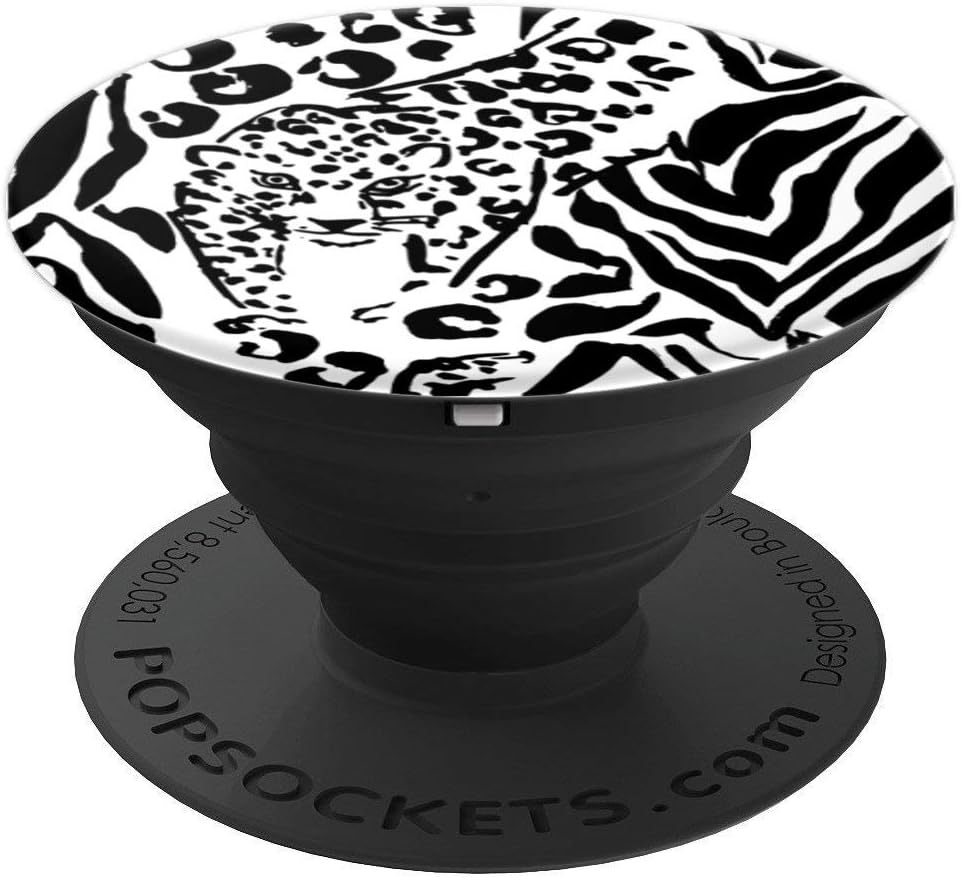 Amazon.com: Leopard Print - Gift idea - Leopard Animal Print - PopSockets Grip and Stand for ...