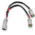 Amazon.com: 2 in 1 Leads Deutsch Outputs DT, Y Shape 2 Pin DTM Female ...