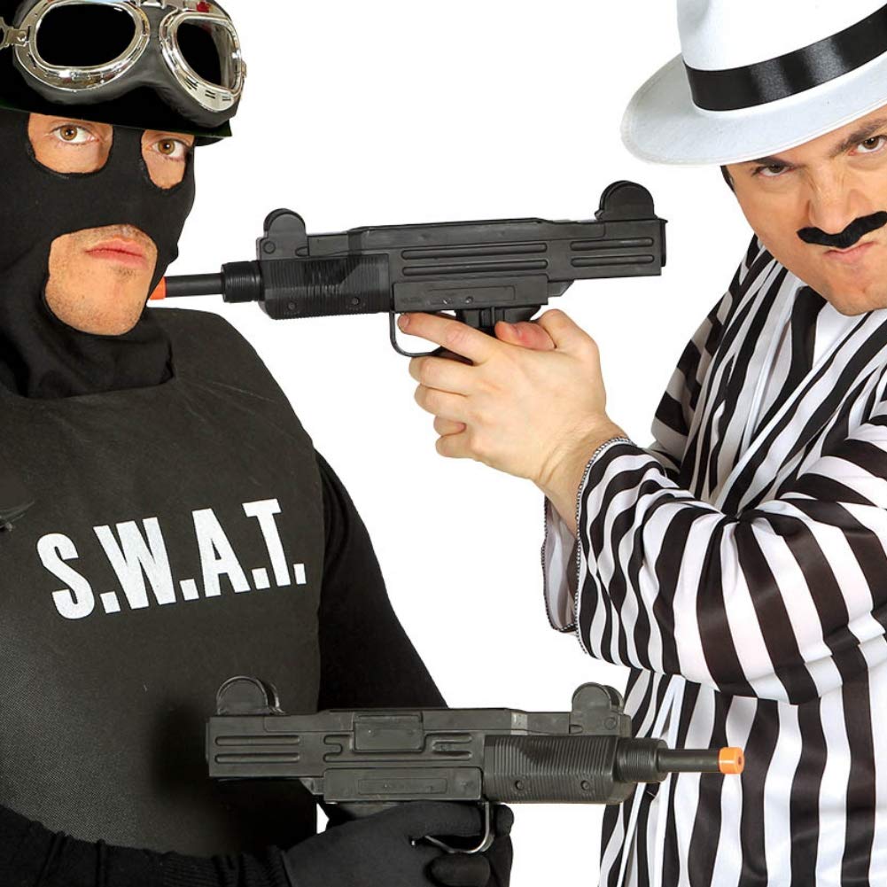 Buy Toy Uzi Machine with Sound Gangster Army Soldier Fancy Dress ...