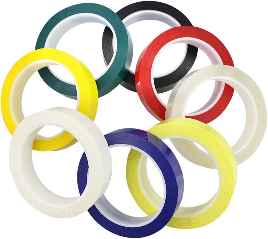 Sweieoni 8 Pieces Whiteboard Graphic Chart Tape, Whiteboard Pinstripe ...