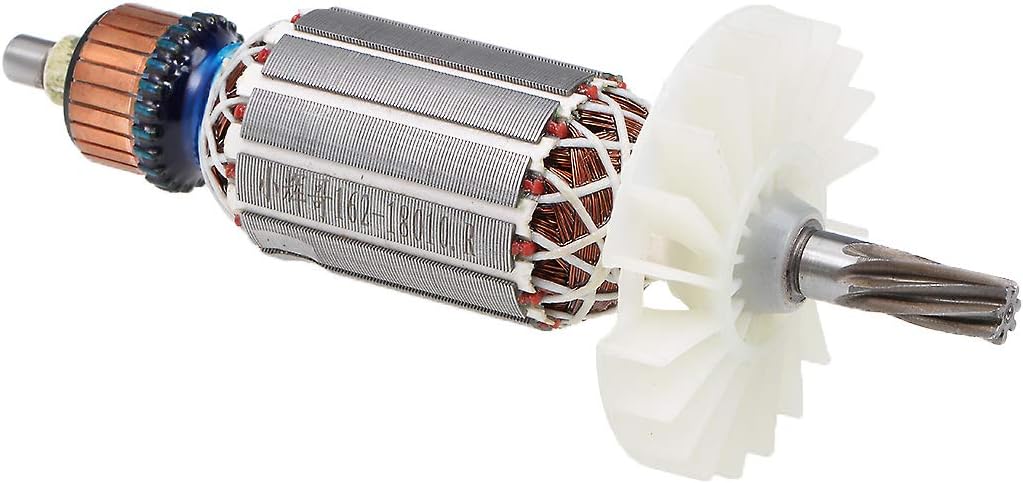 sourcing map Angle Grinder Rotor, Motor Rotor Armature Assembly for 26 ...