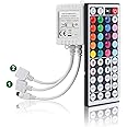 Amazon.com: RGB Light Strip Remote Controller, 2-in-1 SUPERNIGHT 4 Pin Dimming Dimmer Brightness ...