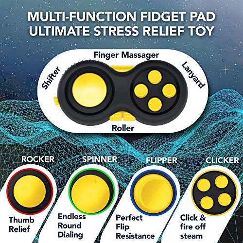 DUDDY-CAM™ Original Fidget Pad 8 Fun Features, Handheld Fidget Retro ...