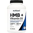 Amazon.com: Nutricost HMB (1500mg) and Vitamin D3 (6000 IU) Supplement ...