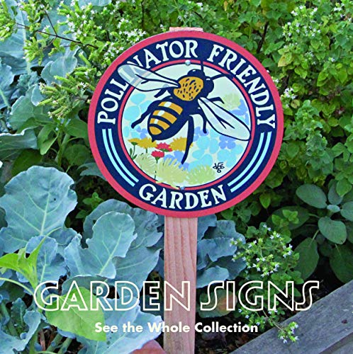 Pollinator Friendly Bee - Garden Sign | Pricepulse