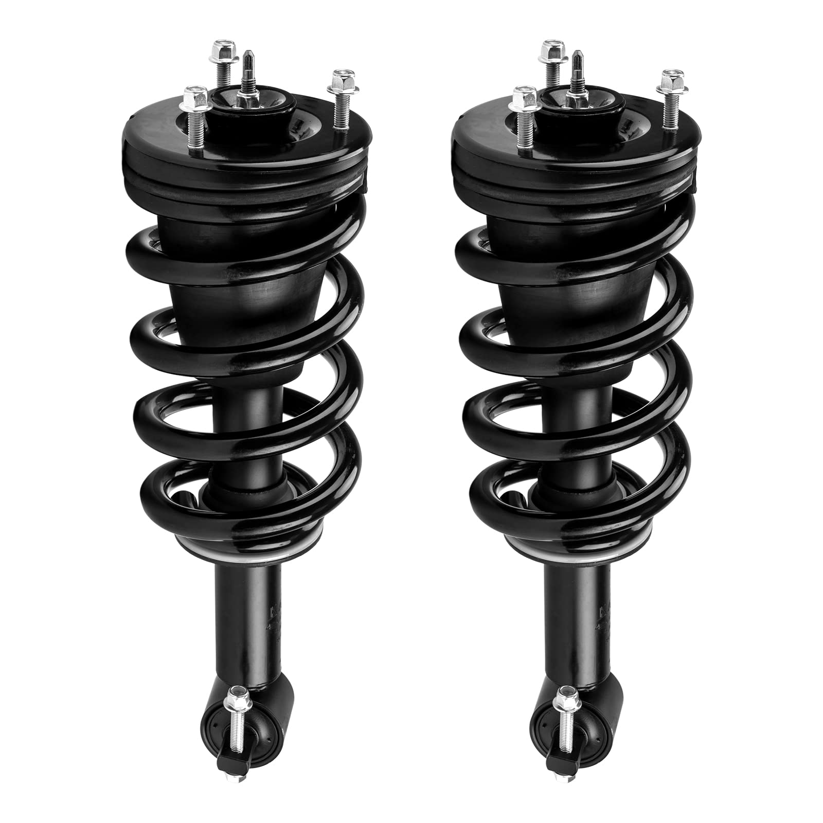 ZonCar Front Shock Struts Replacement Complete Assembly Front Pair Fit ...