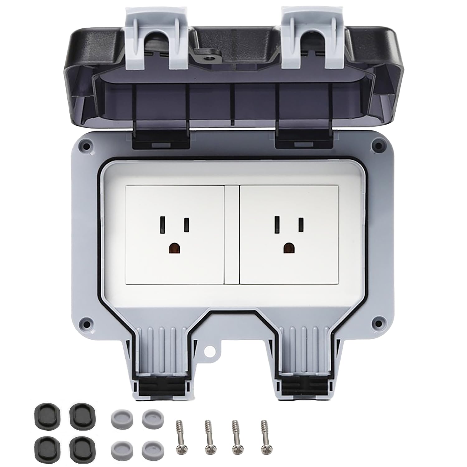 XINTAIHELE Outdoor Power Socket,Weatherproof IP66 Electrical Outlet Box ...