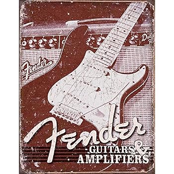 Amazon.com: Fender Poster Guitars Crossed Rare HOT NEW 24x36: Prints ...