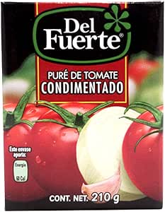 del Fuerte, del Fuerte Pure Tomate Brick 210 Gr, 210 gramos: Amazon.com ...