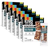 Amazon.com: KIND ZERO Added Sugar Bars, Keto Snack, Dark Chocolate Nuts ...